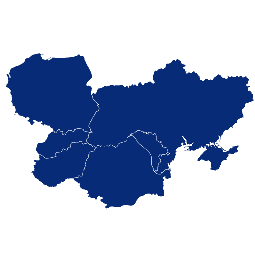 Regions · Distribute Aid